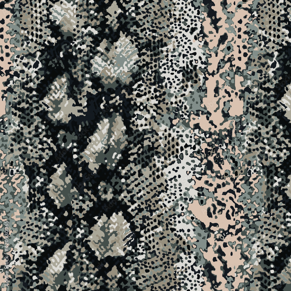 Animal print, snake skin texture background Stock Vector | Adobe Stock