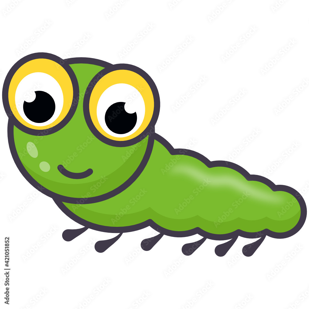 Inchworm Cartoon