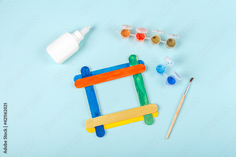 DIY and kid's creativity. Step by step instruction: how to make photo ...