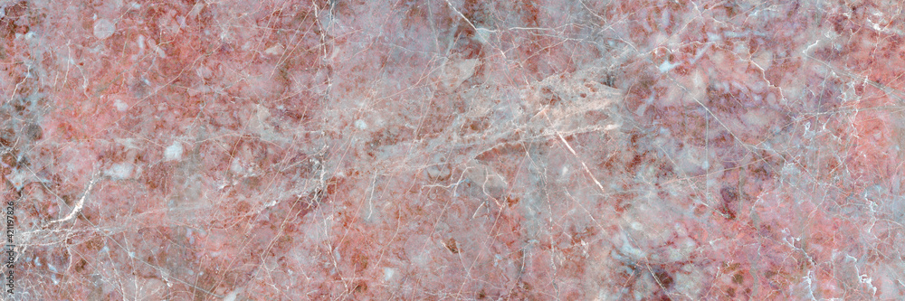 Pink marble texture background with high resolution, close up of ...