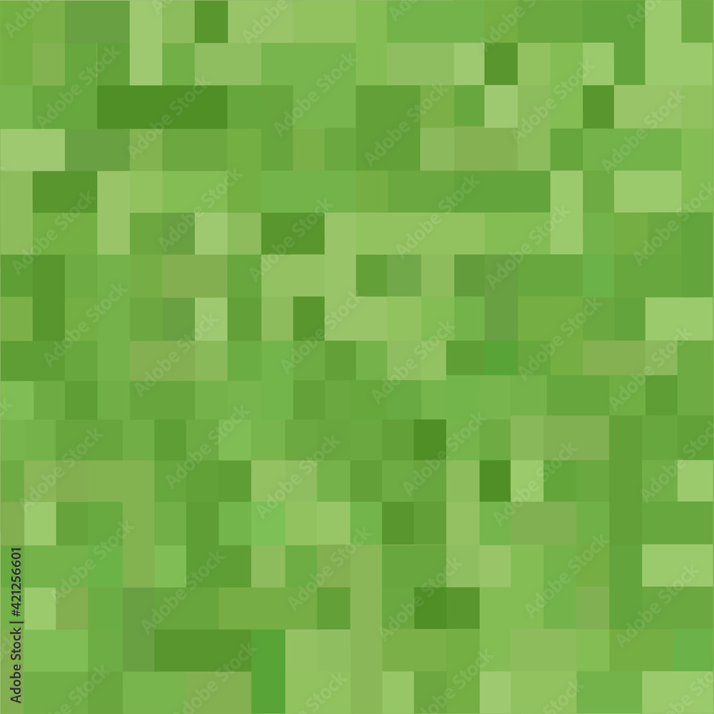 Pixel background. The concept of games background. Minecraft concept ...