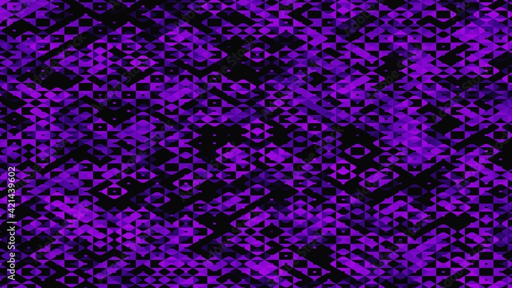 Purple and black texture abstract background linear wave voronoi magic ...