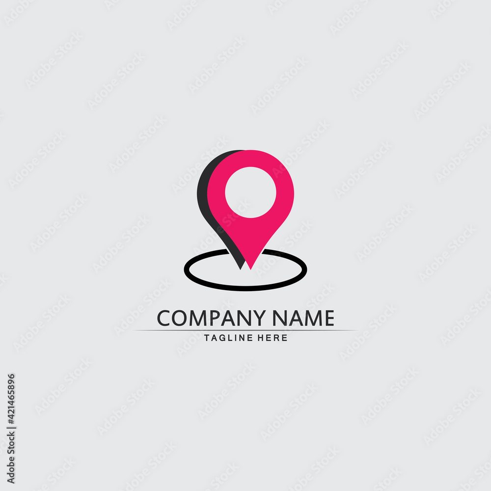 Vetor de Location icon,Map logo for maps google maps, sign, route ...