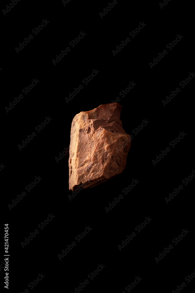 Prehistoric stones. Burin. Art of Acheulean culture from the ...