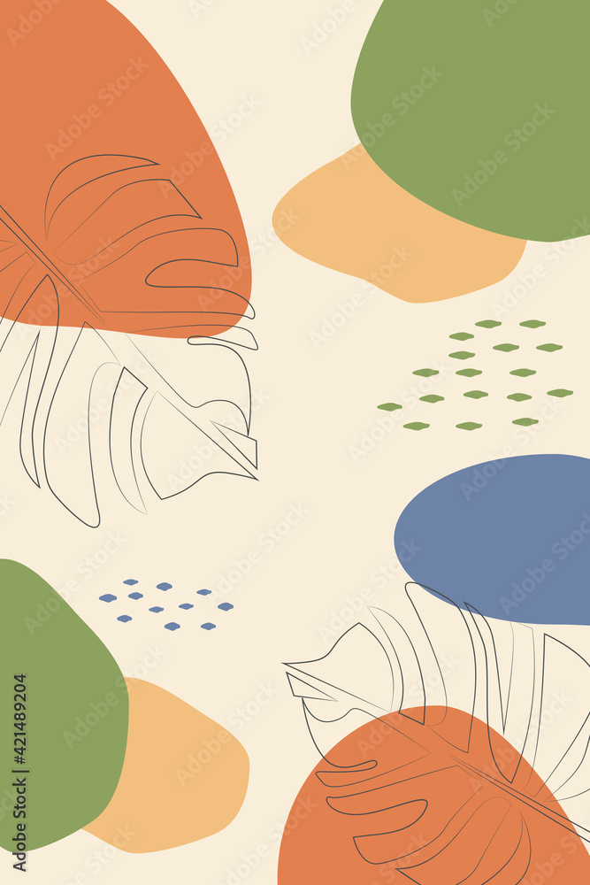 Aesthetic wallpaper, Background abstract geometric shapes, beautiful ...