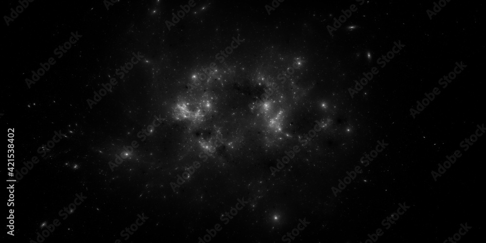 Banner Star field background . Starry outer space background texture ...