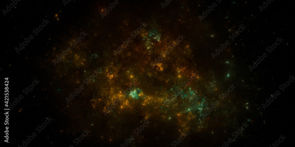 Banner Star field background . Starry outer space background texture ...
