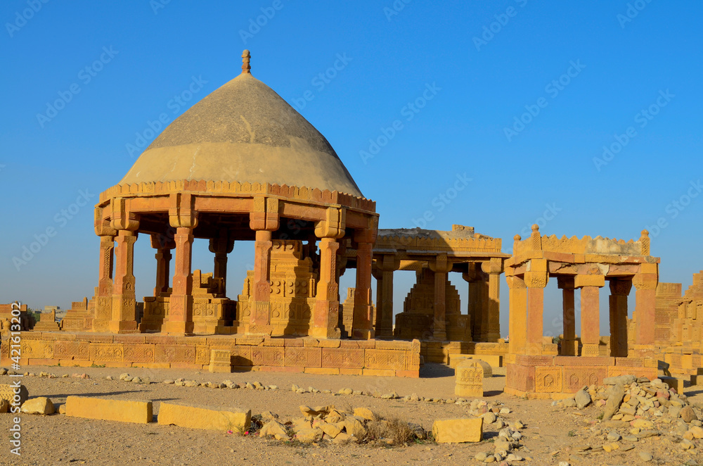 Chukandi Graveyard The Chaukhandi tombs form an early Islamic cemetery ...