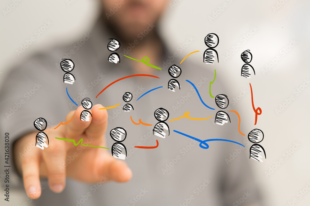 conference Digital Network and data concept Stock Photo | Adobe Stock