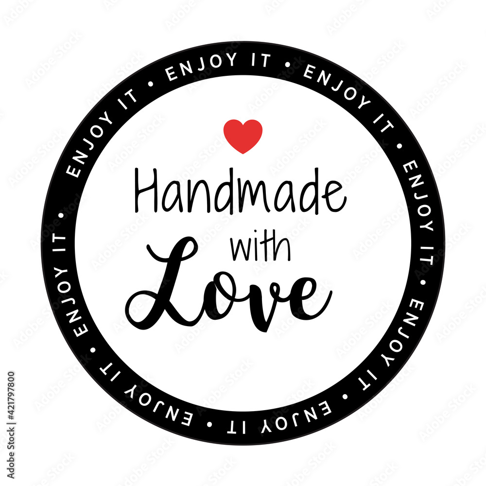 Handmade Stamp Vector