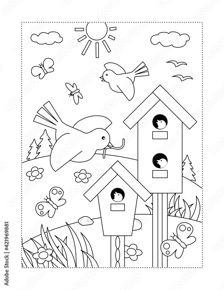 Bird Feeder Coloring Page 25 Hummingbird Coloring Pages (100% Free