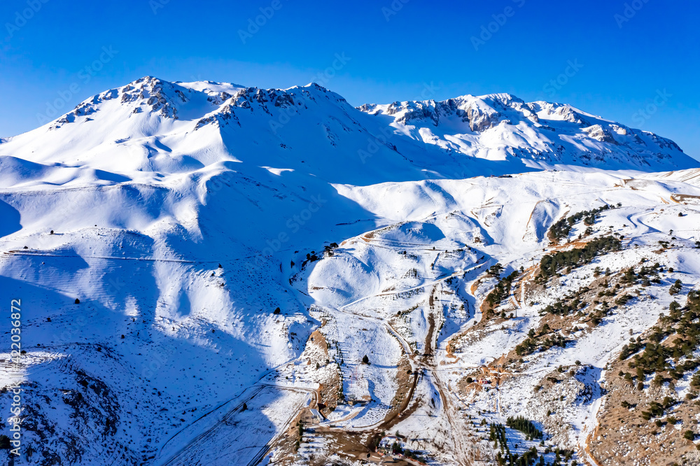 Foto de Davraz Dagi Turkey Luftbilder | Skigebiet Davraz Dagi in der ...