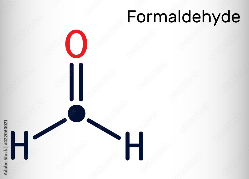 Formaldehyde, methanol, methylene oxide, methylaldehyde, oxomethane ...