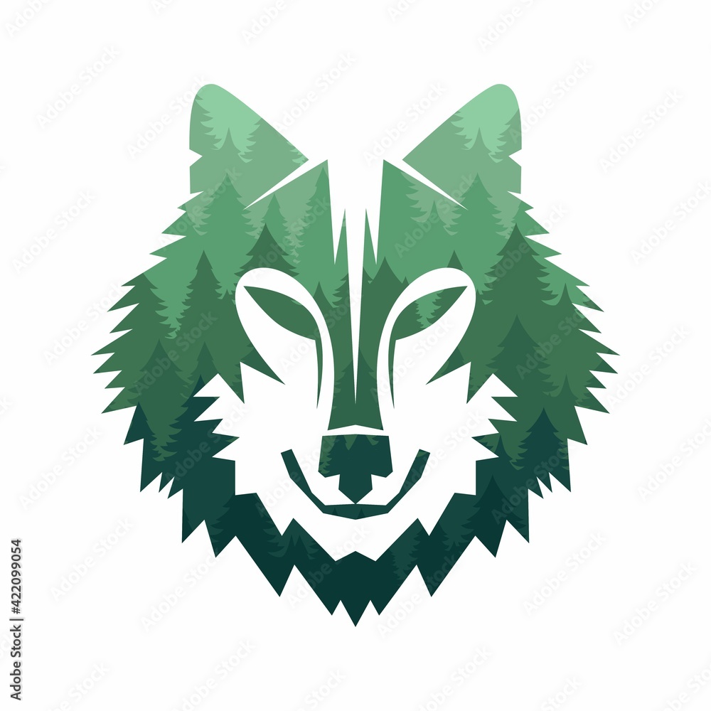 Wolf Stock Illustration | Adobe Stock