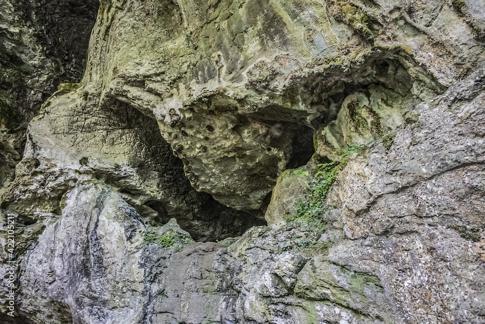 Huge limestone massif of Sare and park with prehistoric monuments at ...