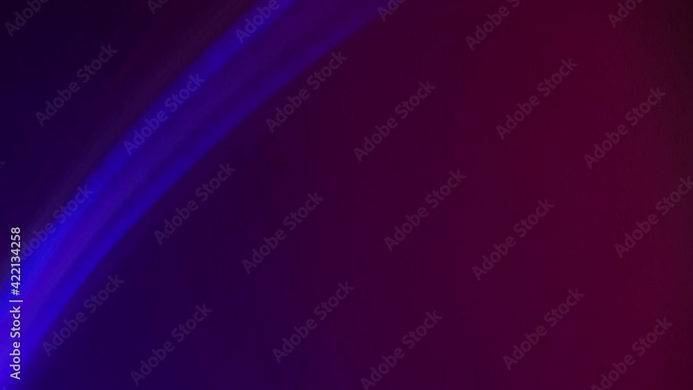 Neon light overlay. Blur colorful lines. Rainbow animation. Defocused ...