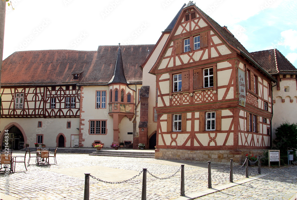 Tauberbischofsheim, Kurmainzisches Schloss, Turmer's Tower, Deutschland ...