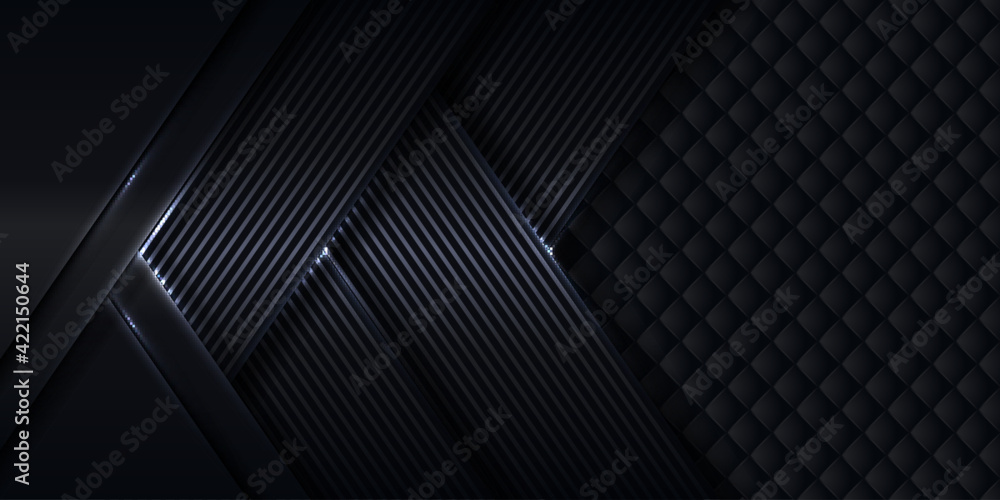 Abstract luxury dark black metal background. graphic design element for ...