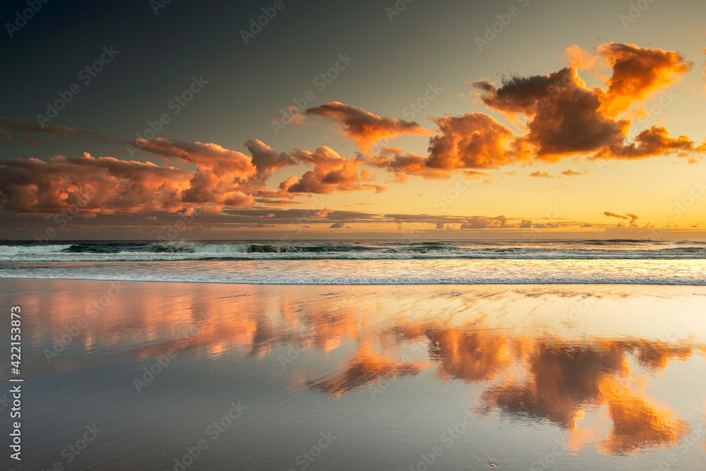 Pakiri Beach New Zealand Beach Landscapes Stock Photo | Adobe Stock