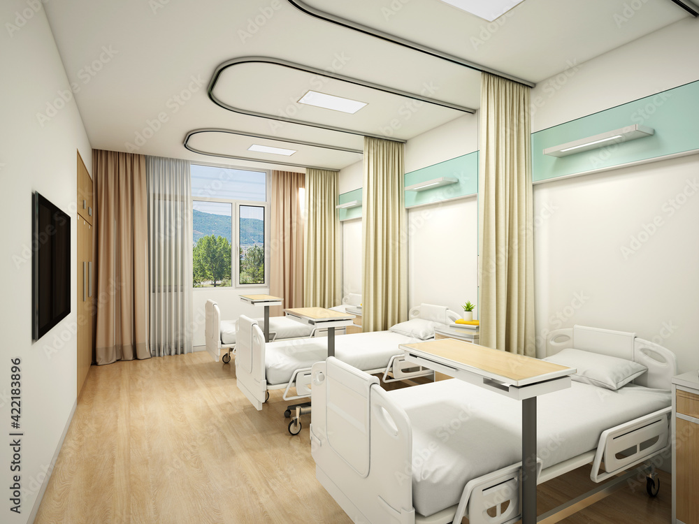 Modern Hospital Ward Design