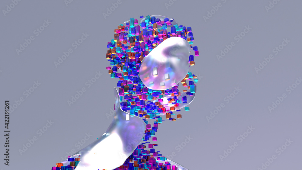 Human Genome Project, human DNA genetic map Stock Illustration | Adobe ...