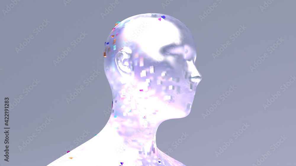 Human Genome Project, human DNA genetic map Stock Illustration | Adobe ...