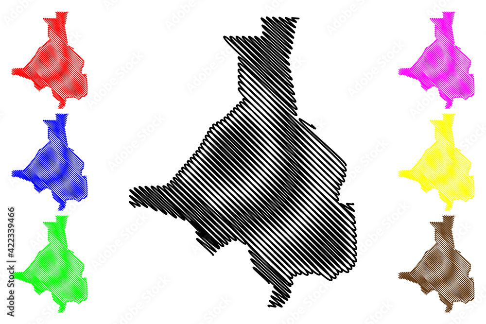 Upper Nile state (States of South Sudan, Greater Upper Nile Region) map ...