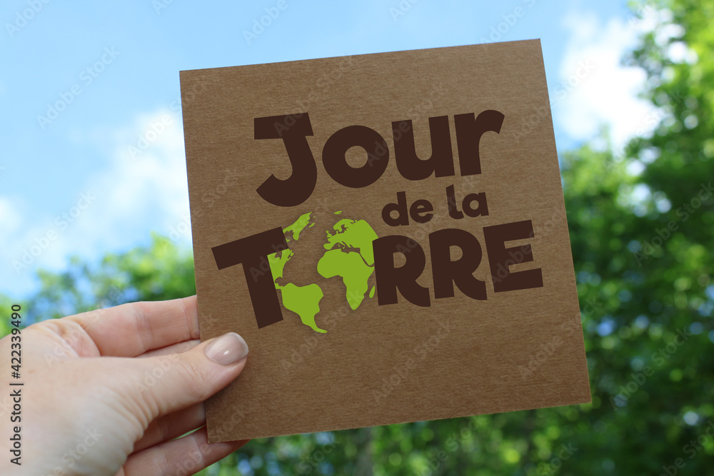 Jour de la Terre, aimer et protéger notre planète Stock Photo | Adobe Stock