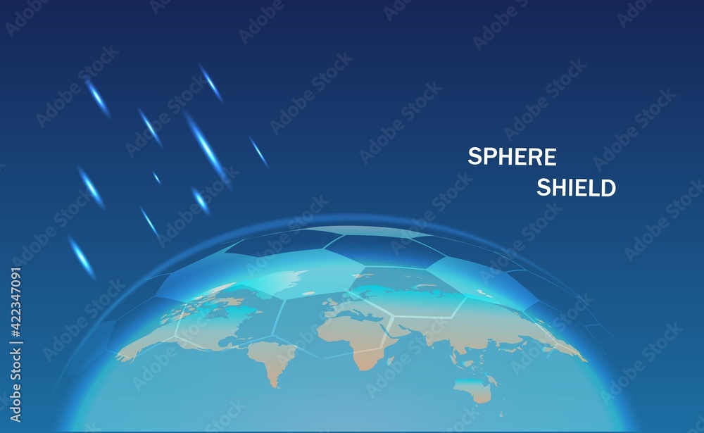 Cyber security. Information protect and Security of Safe concept. World ...