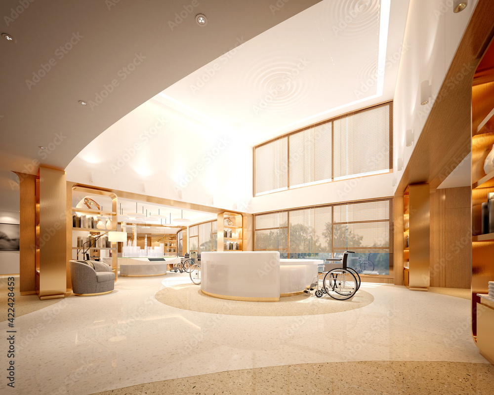 Hospital Entrance Interior