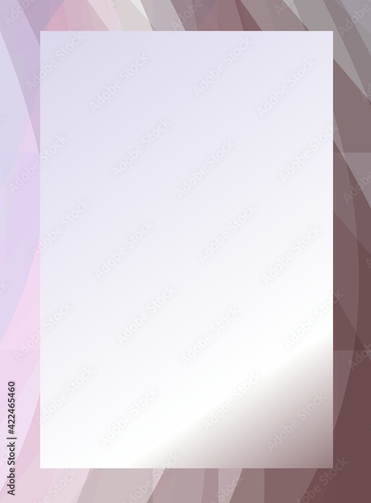 layout for records on a pink background, modern design of leaflets ...