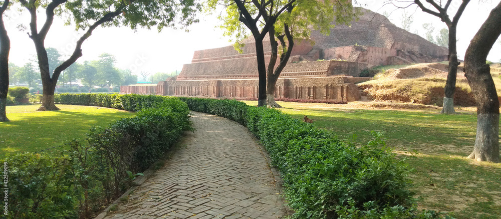 This is photo Stupa park in Sarnath Varanasi U.P. India Stock Photo ...
