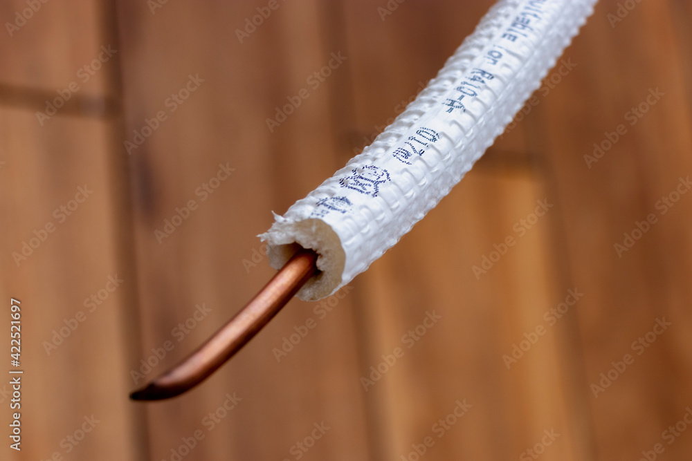 Installation of the ventilation system on the ventilated facade of the ...