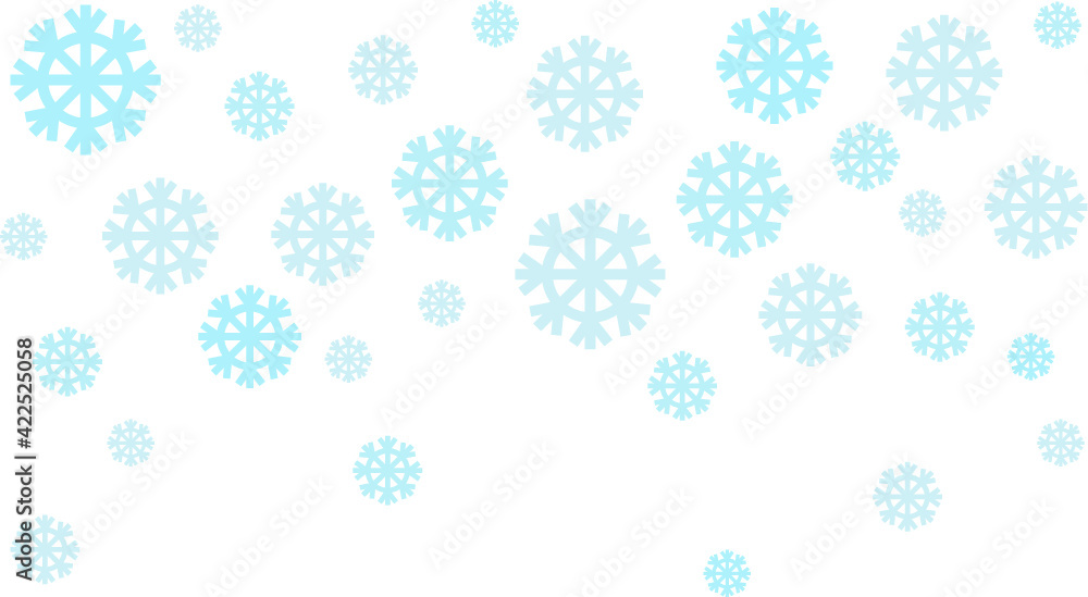 snow clipart vector Stock Vector | Adobe Stock