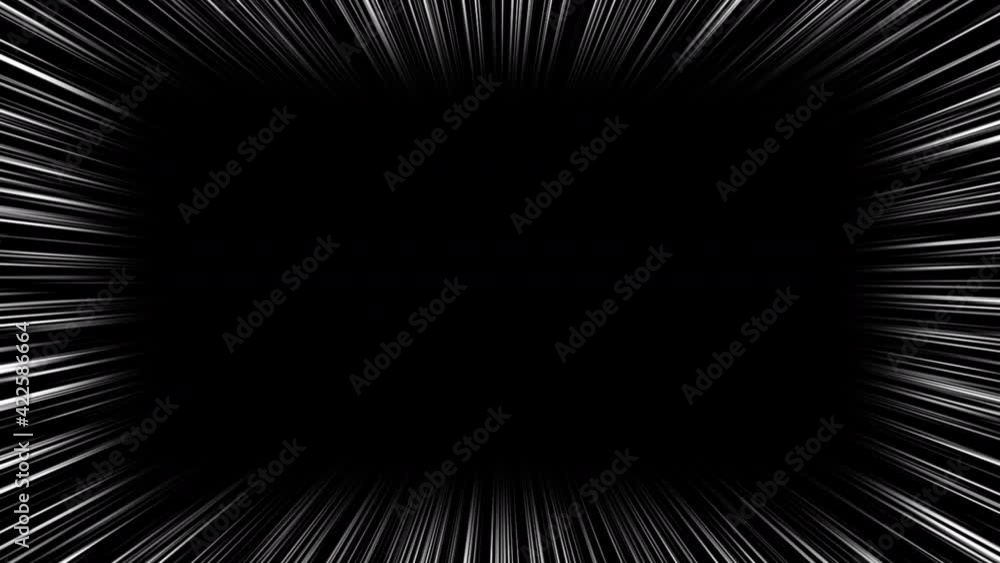 Anime motion background. 4K Animation Loop Anime Comic Speed Lines. 集中線 ...