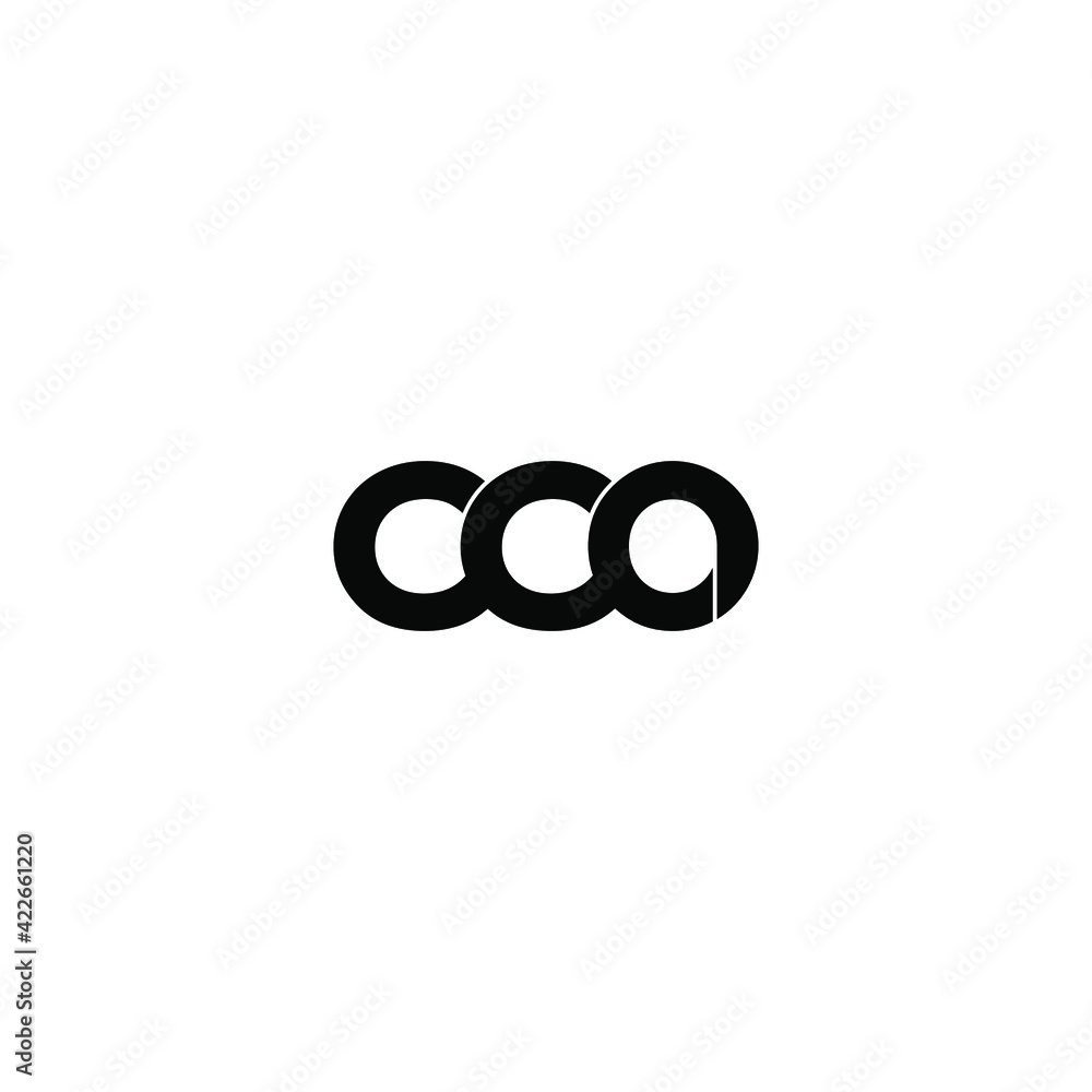 cco letter original monogram logo design Stock Vector | Adobe Stock