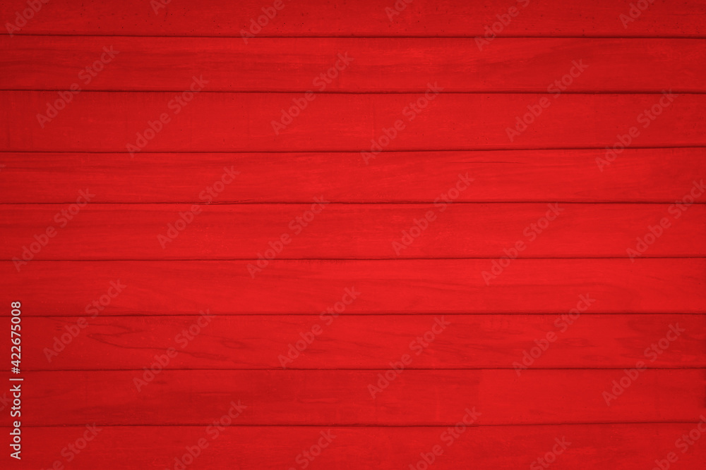 Red wood plank texture background for design or wallpaper. Stock Photo ...