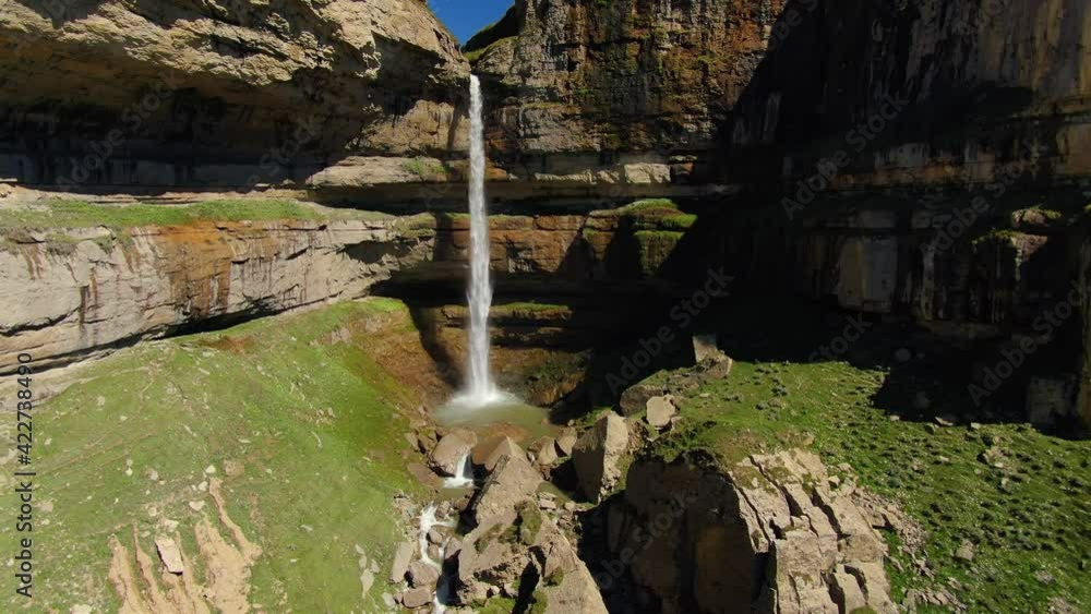 Tobot Waterfall Dagestan Khunzakh region beautiful waterfall falls a ...