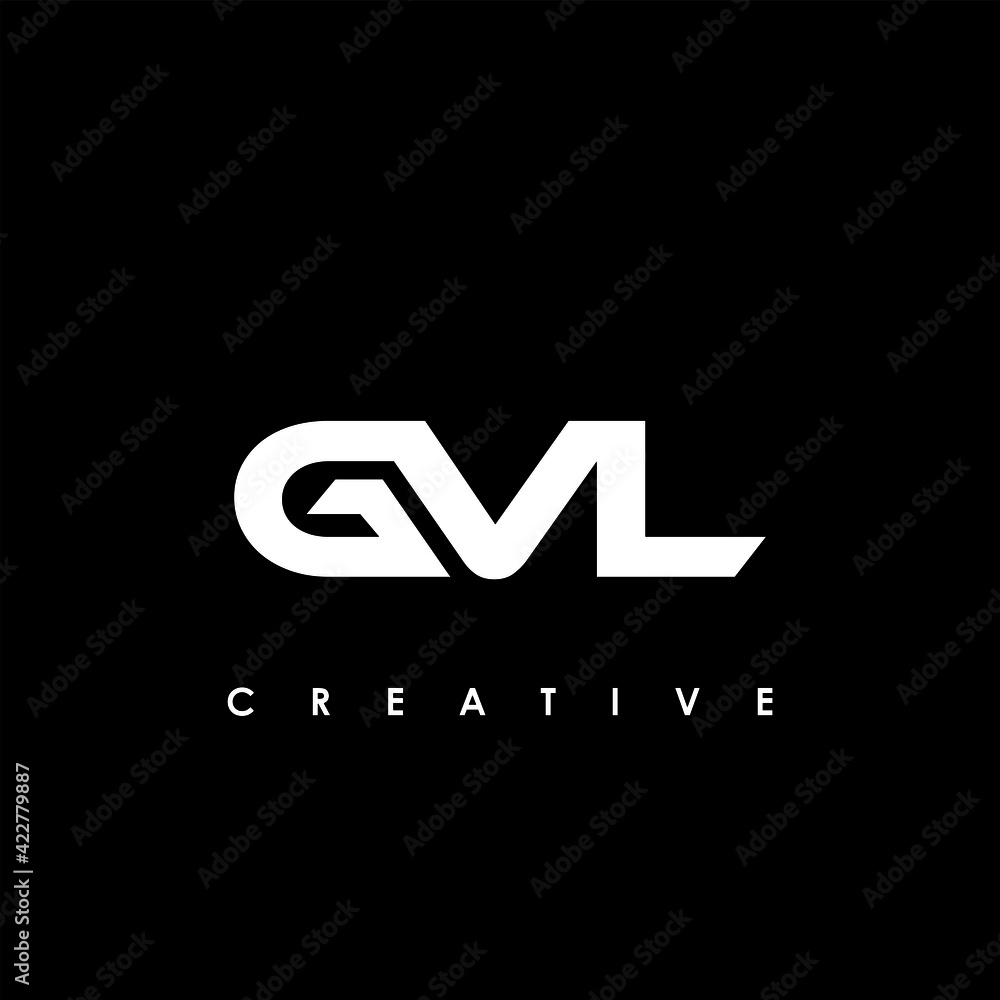 GVL Letter Initial Logo Design Template Vector Illustration Stock ...
