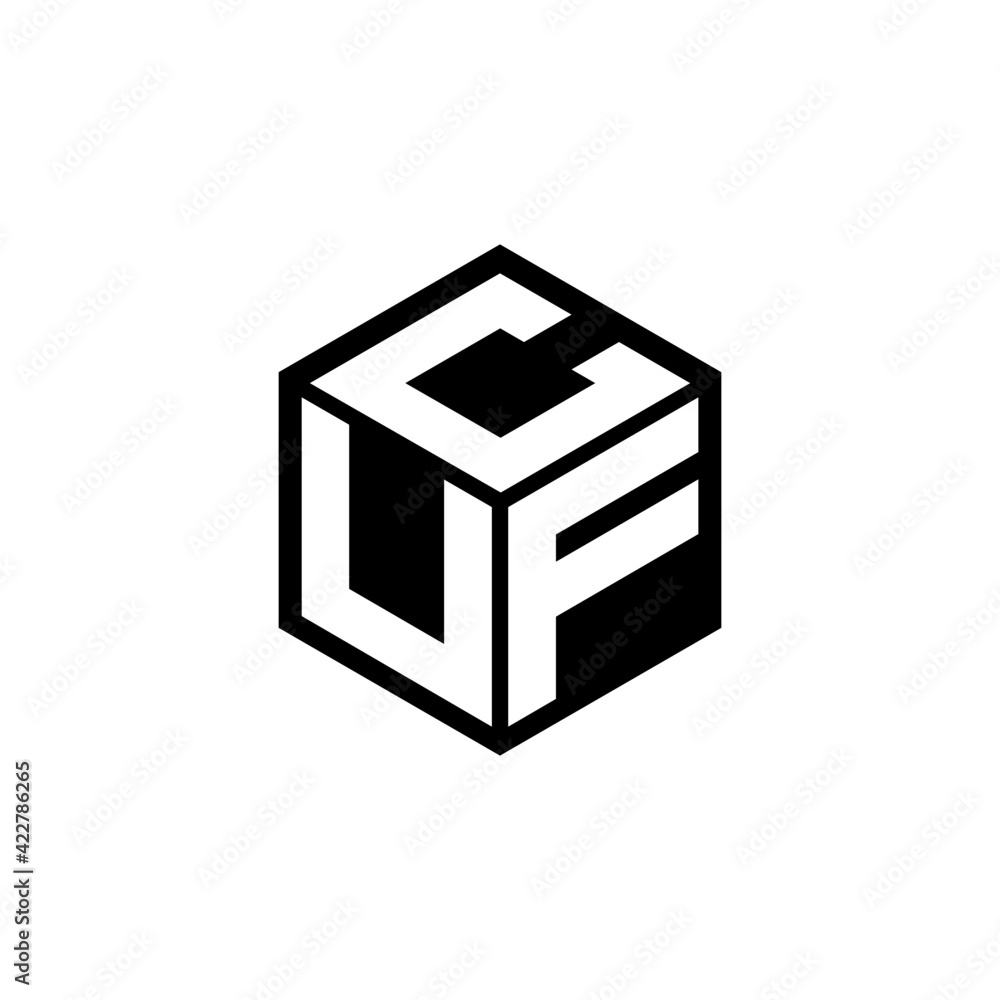 UFC Letter Logo Design With White Background In Illustrator Cube Logo ufc-letter-logo-design-with-white-background-in-illustrator-cube-logo
