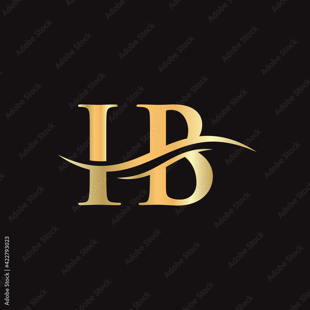 IB logo design. Initial IB letter logo design. Stock Vector | Adobe Stock