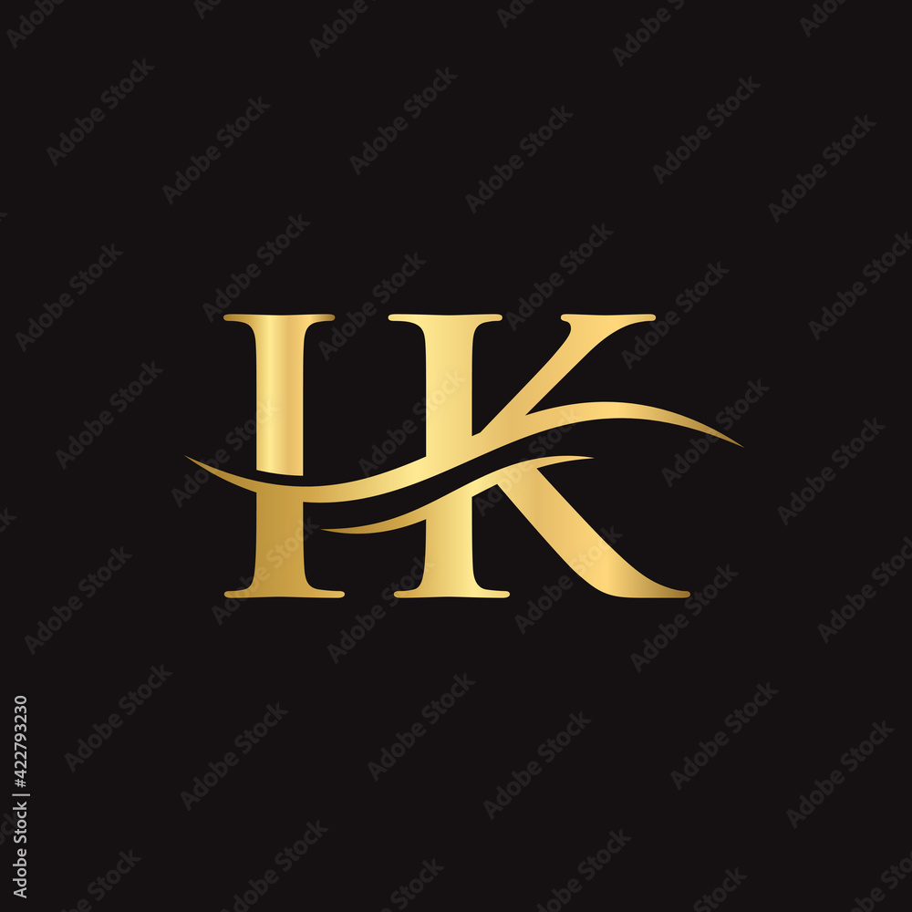 Modern IK Logo Design for business and company identity. Creative IK ...