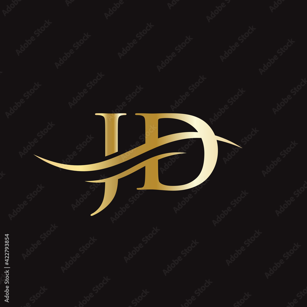 JD Linked Logo for business and company identity. Creative Letter JD ...