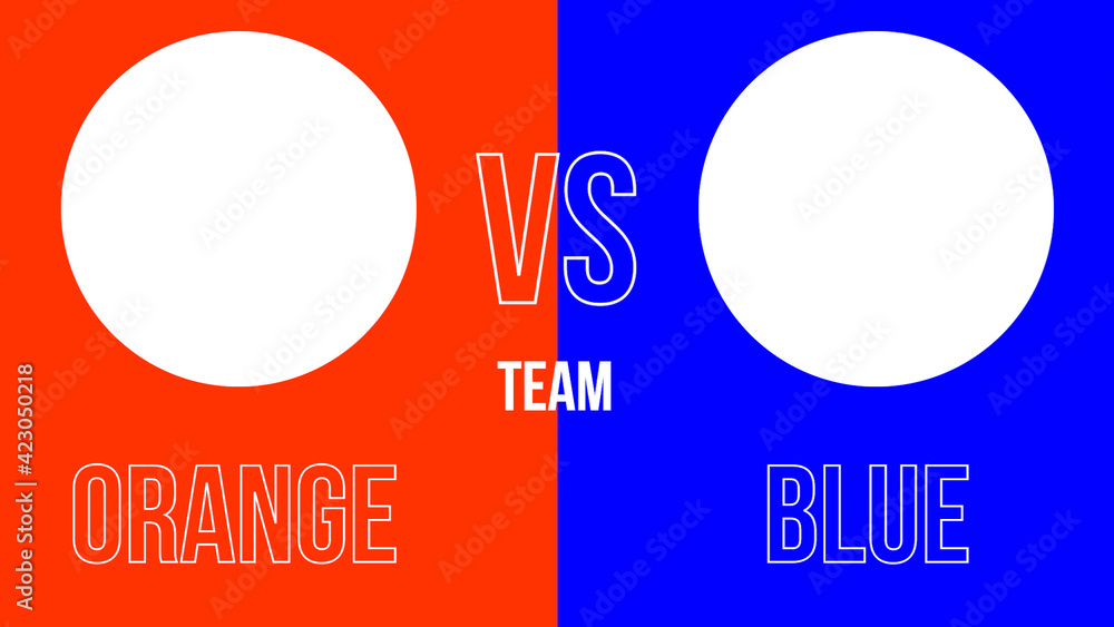 Versus Card Stock Template | Adobe Stock