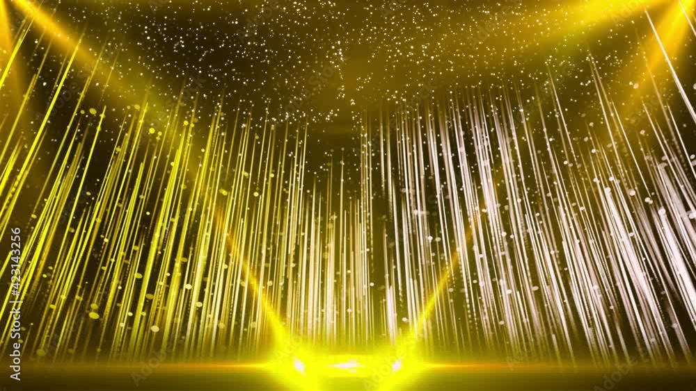 Vidéo Stock golden Award ceremony luxury 4k Loop Motion background ...