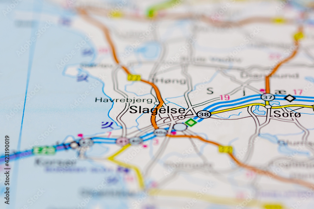 03-26-2021 Portsmouth, Hampshire, UK Slagelse and surrounding areas ...