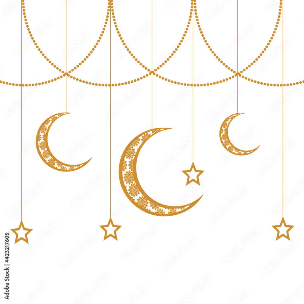 Eid Moon And Star