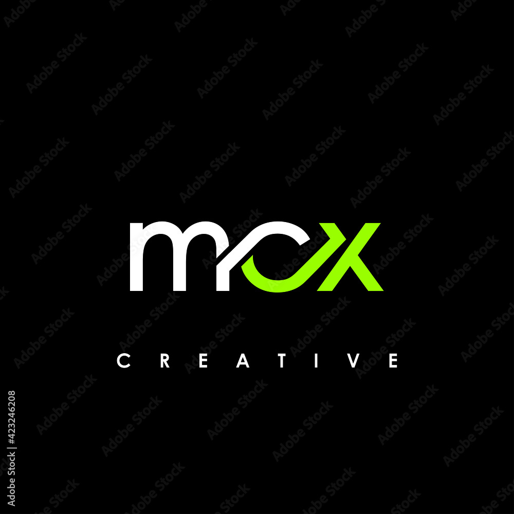 MCX Letter Initial Logo Design Template Vector Illustration Stock ...