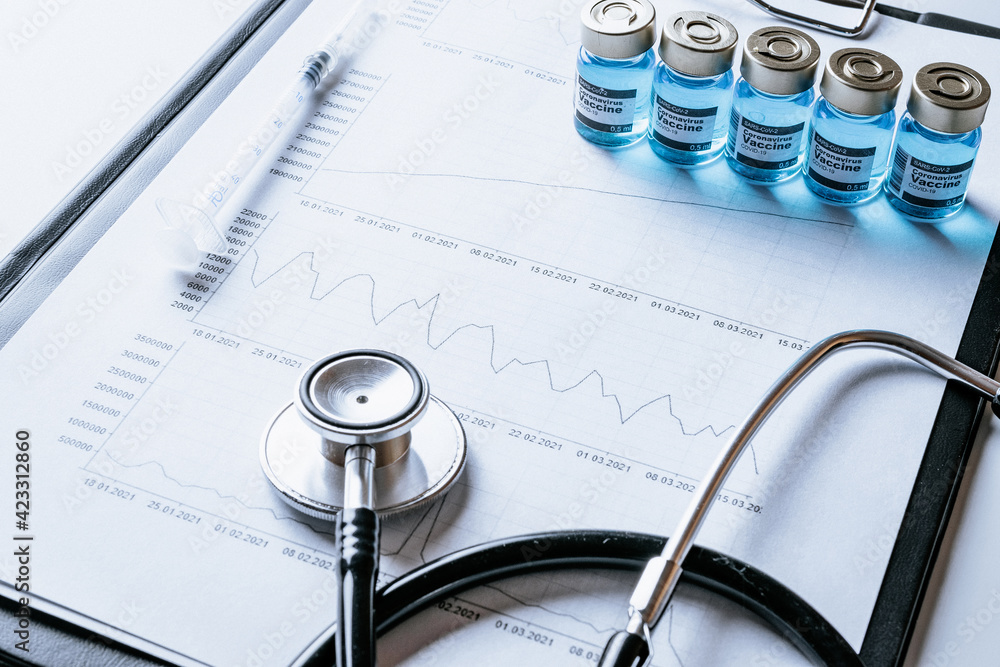 Statistics covid. Doctor stethoscope, hospital healthcare infographic ...