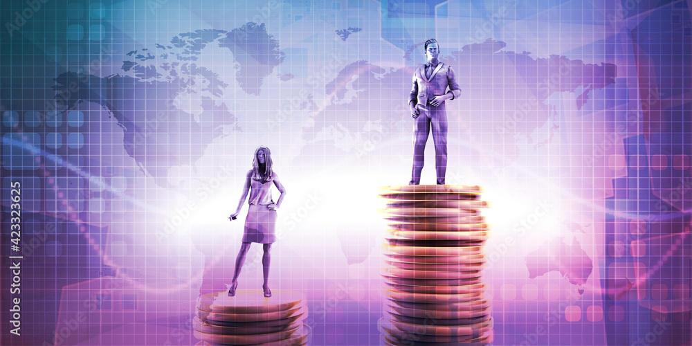 Wealth Inequality Stock Illustration | Adobe Stock